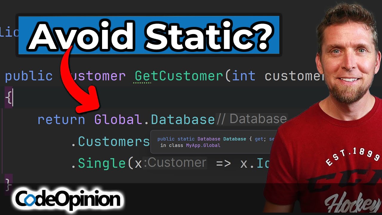 Static Variables & Methods are Evil? 😈 - YouTube