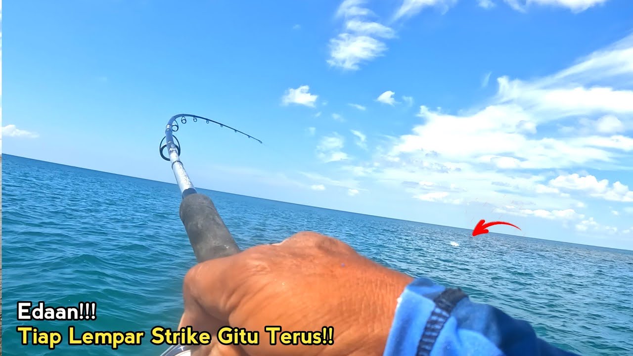 Adu Banyak Strike!! Umpan Top Water VS Umpan Minnow Sinking Dari ...