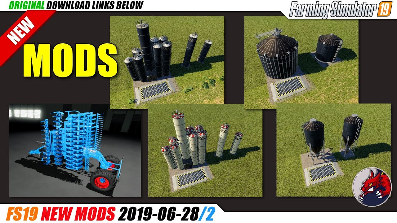 FS19 | New Mods (2019-06-28/2) - review - YouTube
