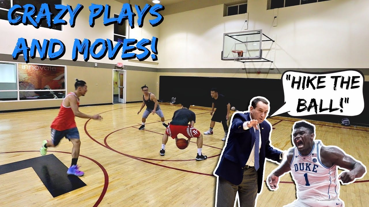 COACH and PLAYER Basketball Challenge!! CRAZY PLAYS!! - YouTube