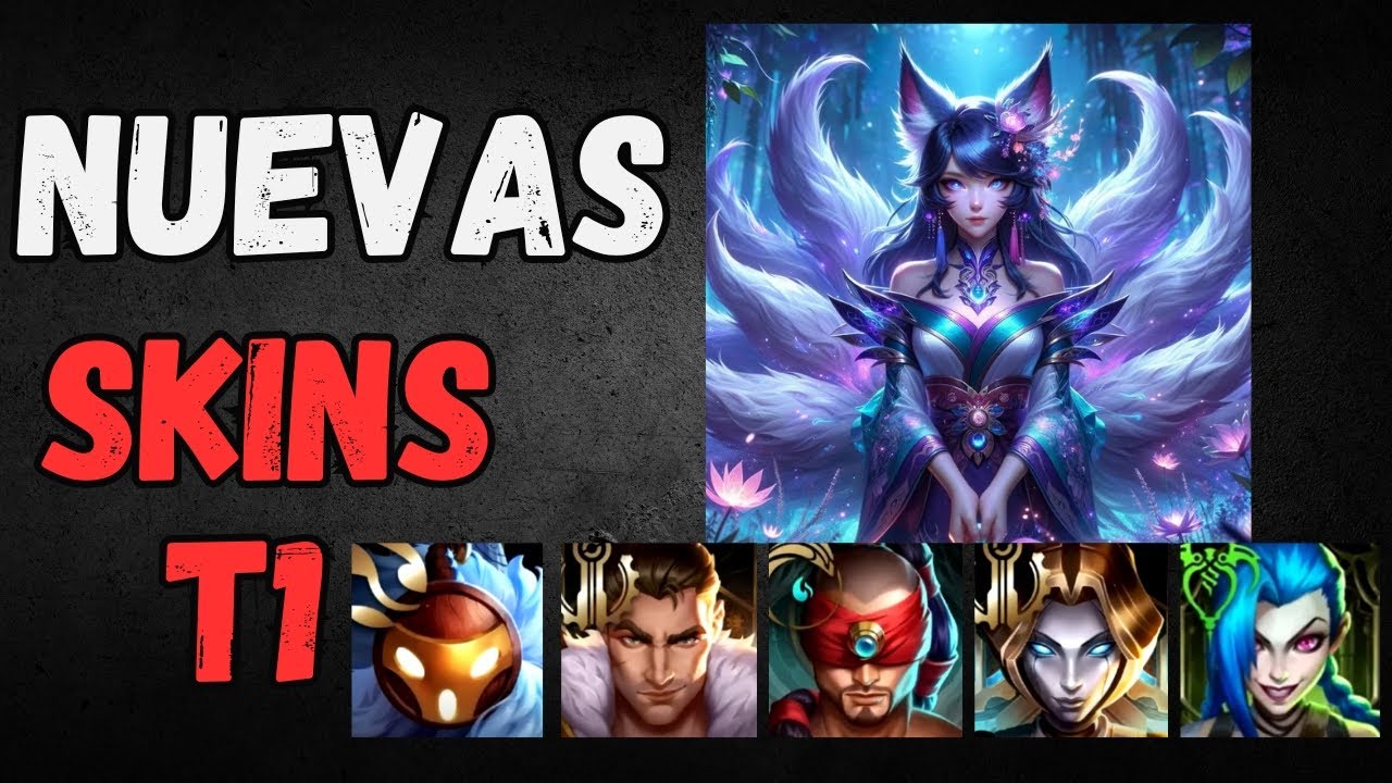 FECHA SKIN AHRI FAKER + SKINS T1!! + OTRAS SKINS | League of legends ...