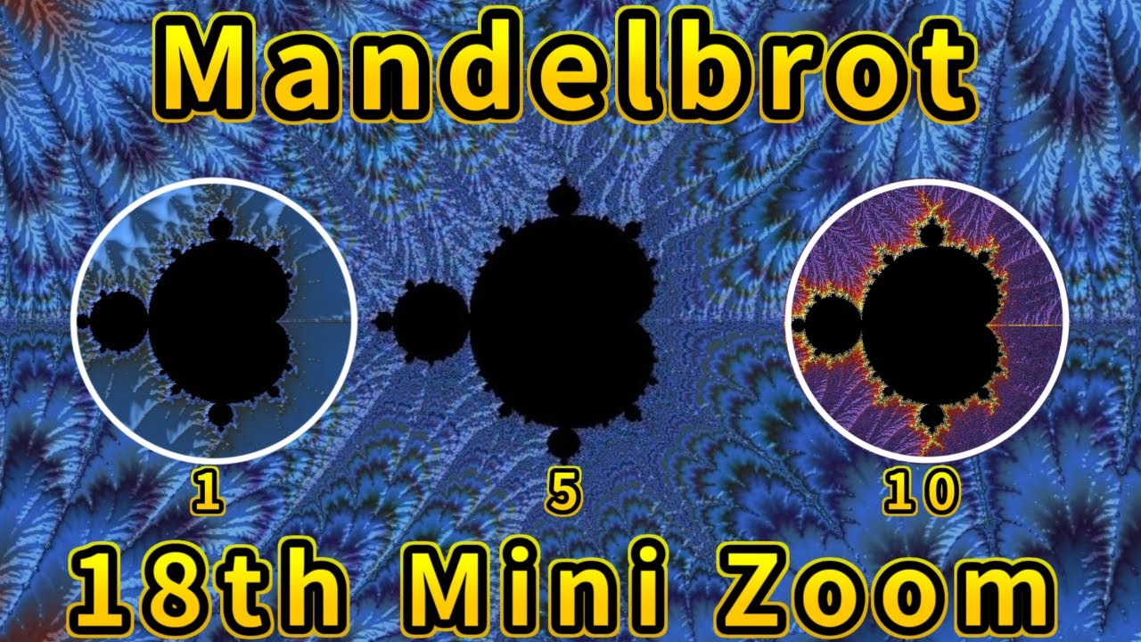 Extreme Fractal: 18th Minibrot Mandelbrot Hard Zoom - YouTube
