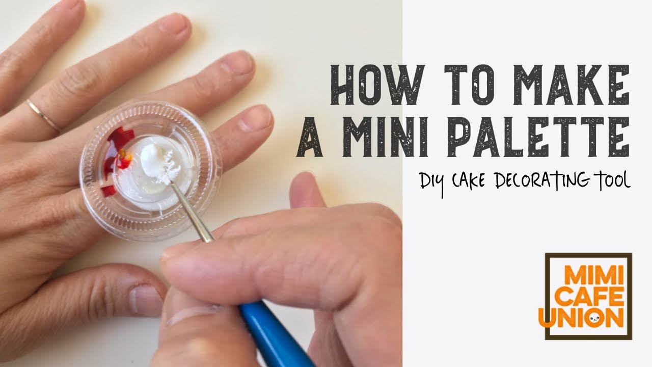 How to make a mini Palette - YouTube