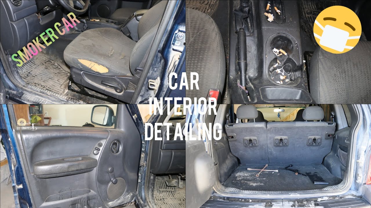 DEEP Cleaning The DIRTIEST Jeep.Deep Detailing the muddiest Car ...