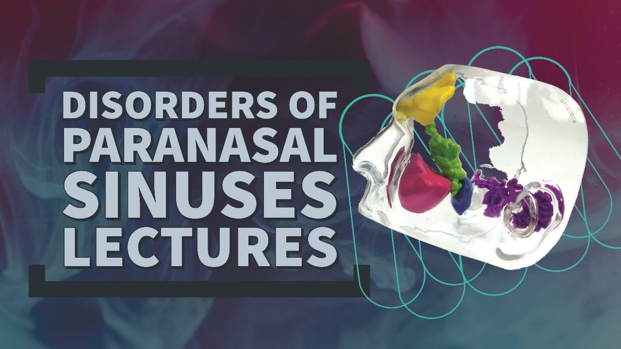 PARANASAL SINUSES lectures 10 COMPLICATIONS of sinusitis MUCOCELE and ...