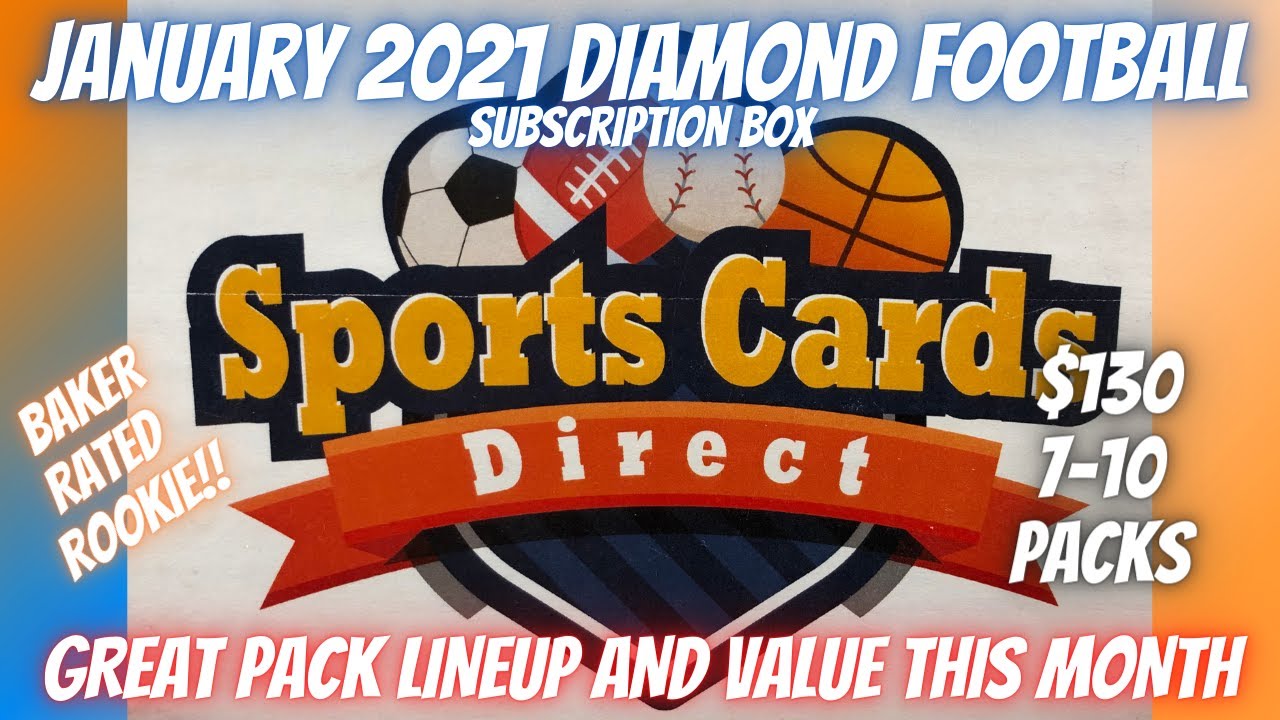 Sports Cards Direct Diamond Football Subscription Box January 2021 ...