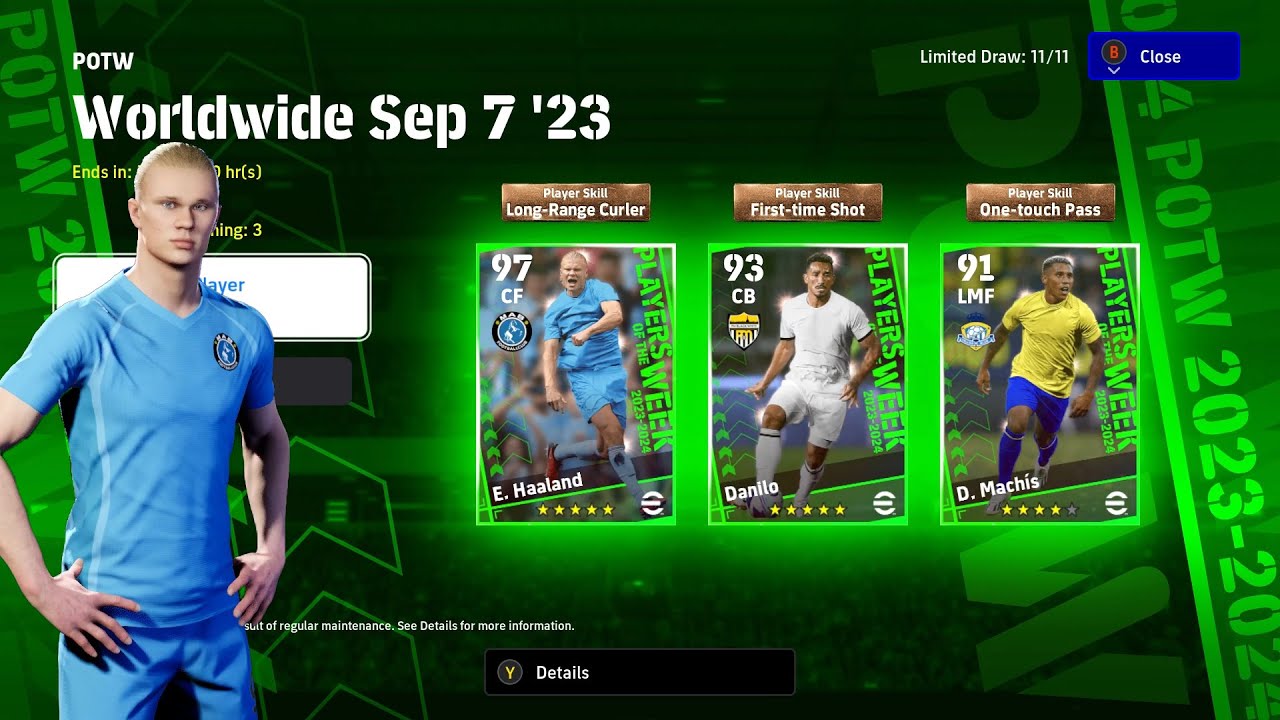 eFootball - Player of the Week (POTW) Worldwide Sep 7 '23 - YouTube