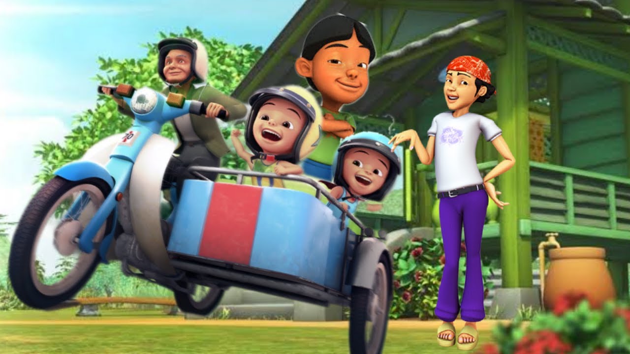 KELUARGA UPIN IPIN MENCARI MOTOR KAPCAI ATOK TERBANG - YouTube