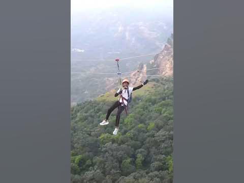 Valley crossing | zipline adventure | jivdhan fort | K RAJ VLOGS - YouTube