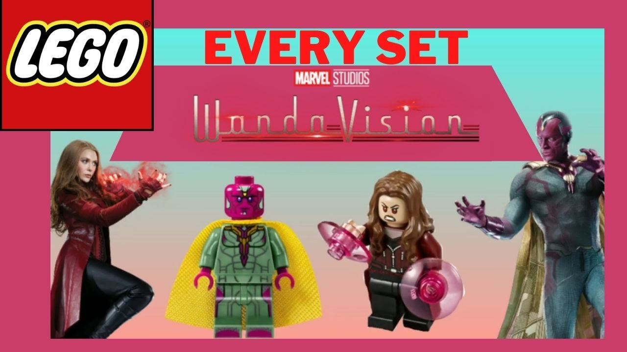 Every Wandavision Lego Set (Every set with Scarlet Witch or Vision ...