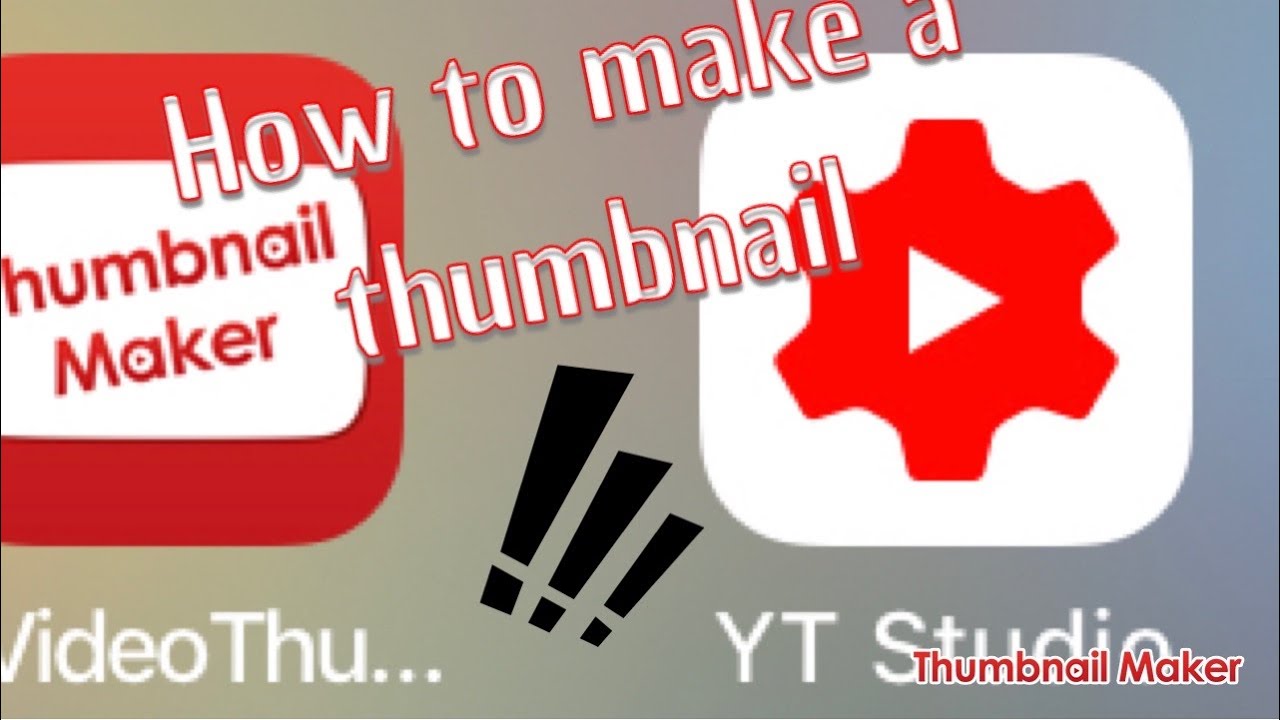 How to put a thumbnail - YouTube