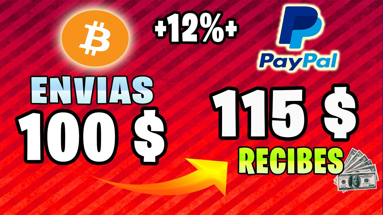 COMO Transferir CRIPTOMONEDAS a PAYPAL y GANAR DINERO TIRLU +15% - YouTube