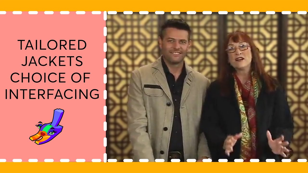 Episode143: Tailored Jackets - Choice of Interfacing - YouTube