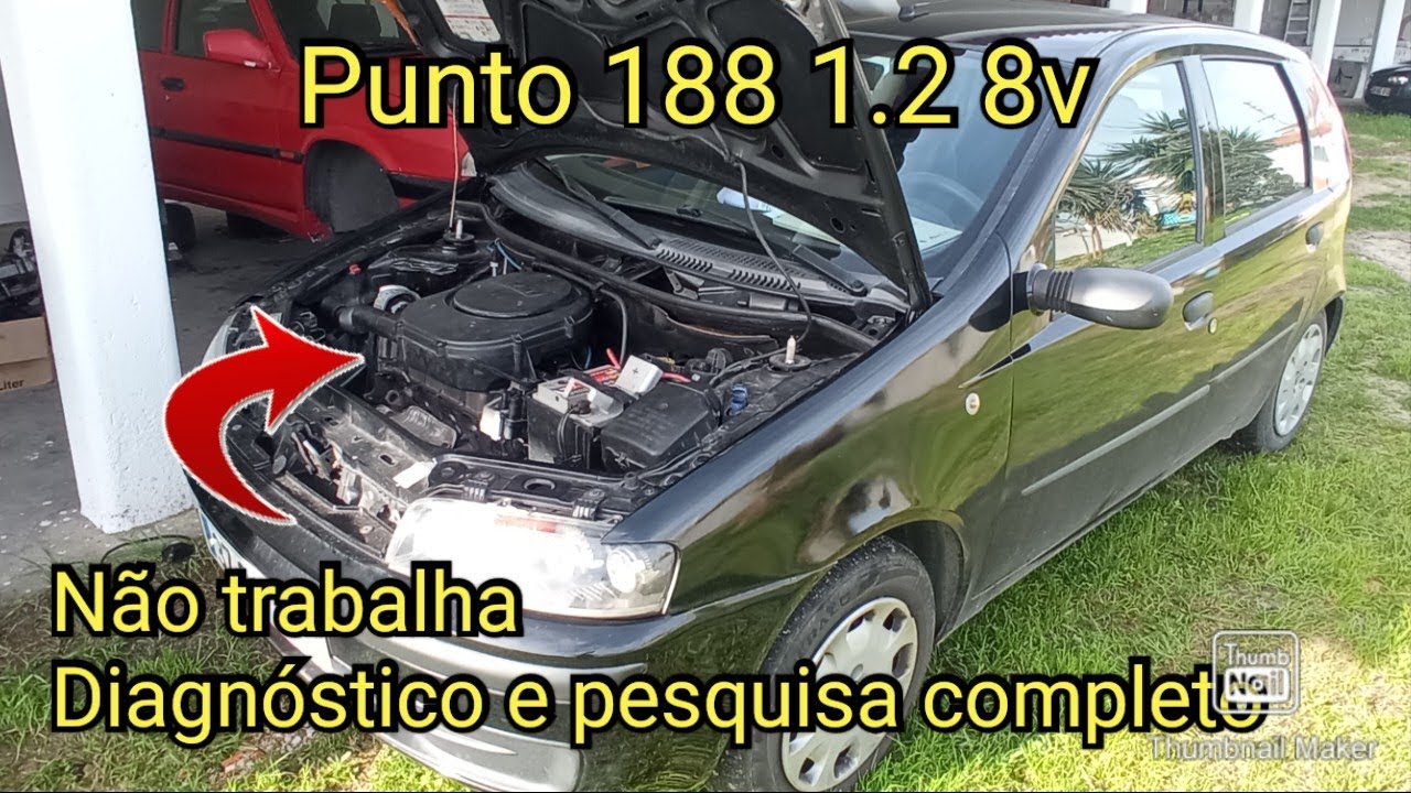 Passo a passo até á solução, sem trocar NENHUMA peça. Fiat Punto 188 1. ...