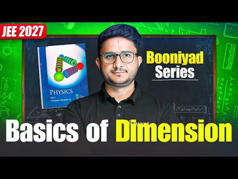 Basics of Dimension : Units and Dimension Class 11 Physics : JEE Main 2027 | ATP Star Kota - YouTube