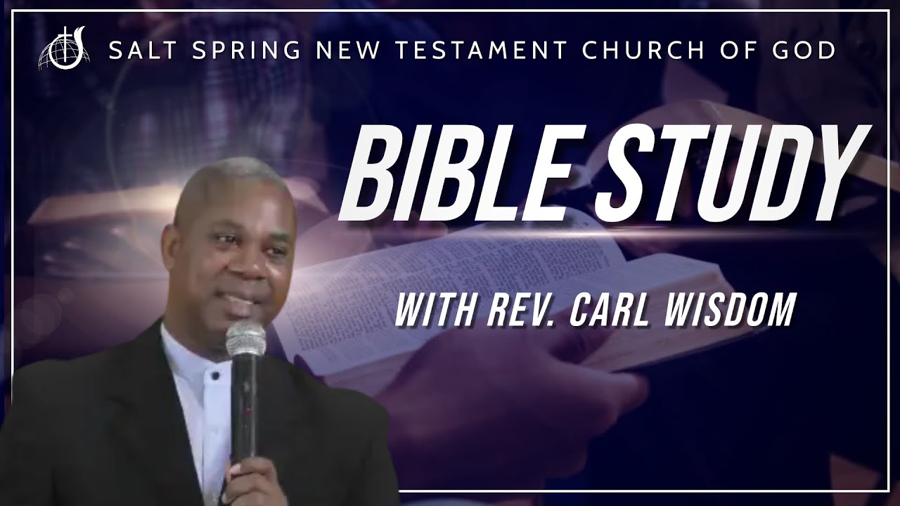 Bible Studies - Rev. Carl Wisdom - October 15, 2025 - YouTube