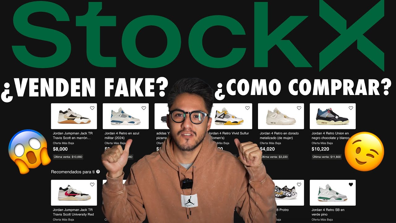 ¡Te enseño a comprar en STOCKX! ¿Venden fake? ¿Cobran envío? - YouTube