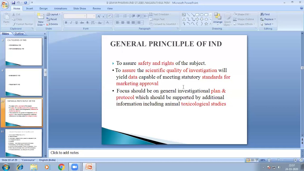 II SEM M PHARMA IND STUDIES NAGARATHNA PKM - YouTube