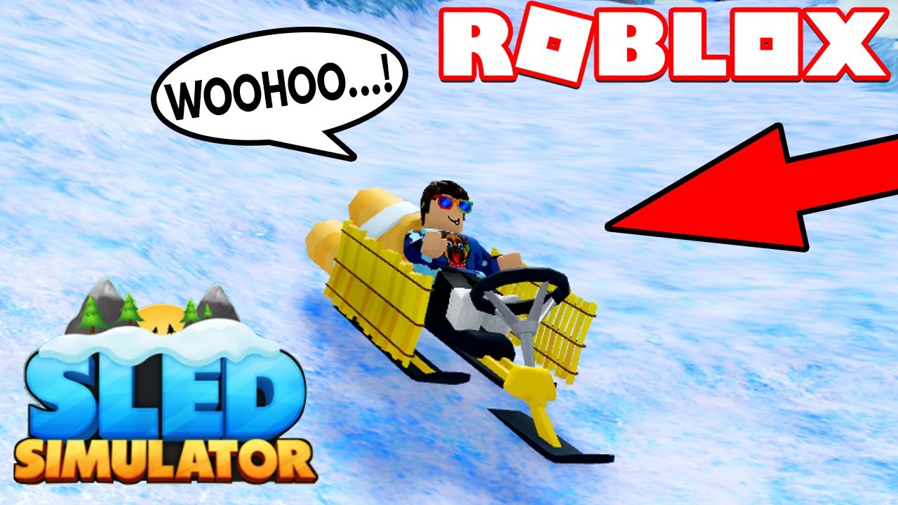 Roblox Sled Simulator... - YouTube