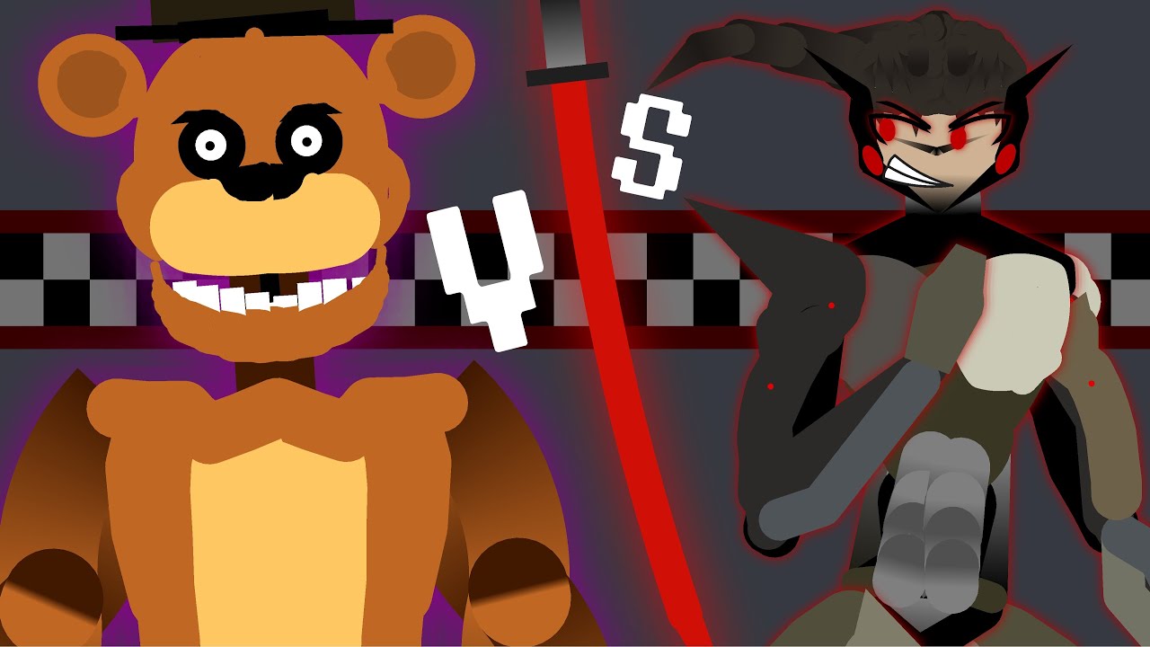 Jetstream Sam Vs Freddy Fazbear REMASTERED Full Animation (MGRR Vs Fnaf ...