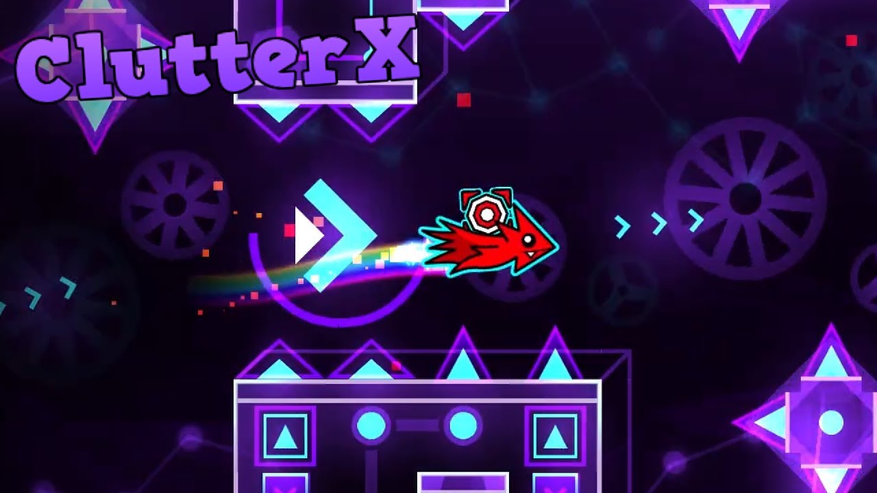 "ClutterX" by KuraiYonaka [Easy Demon, GDDP Beginner Demon] | Geometry ...