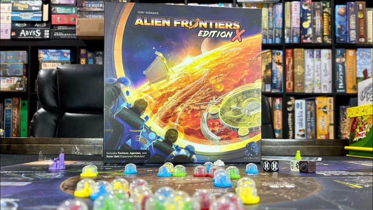 Alien Frontiers Edition X - Unboxing & What Exactly does it Include ...