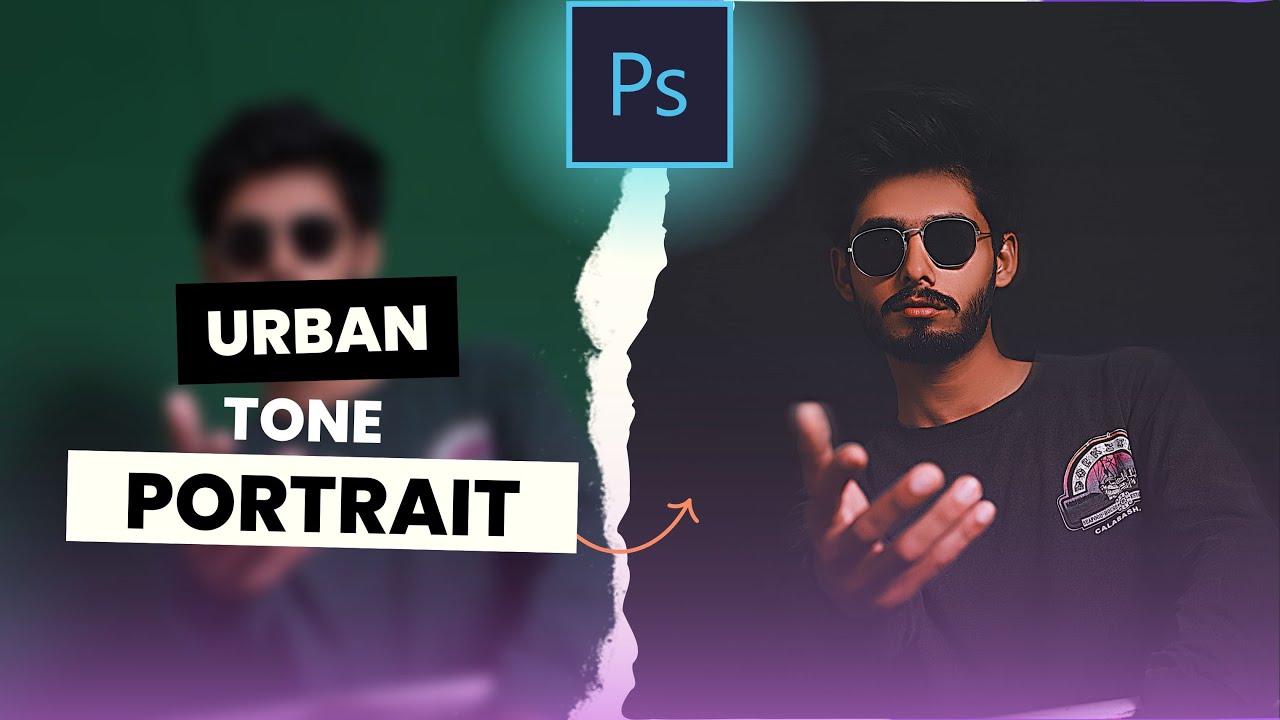 How to make urban tone portrait in photoshop full tutorial [Ak Editing ...