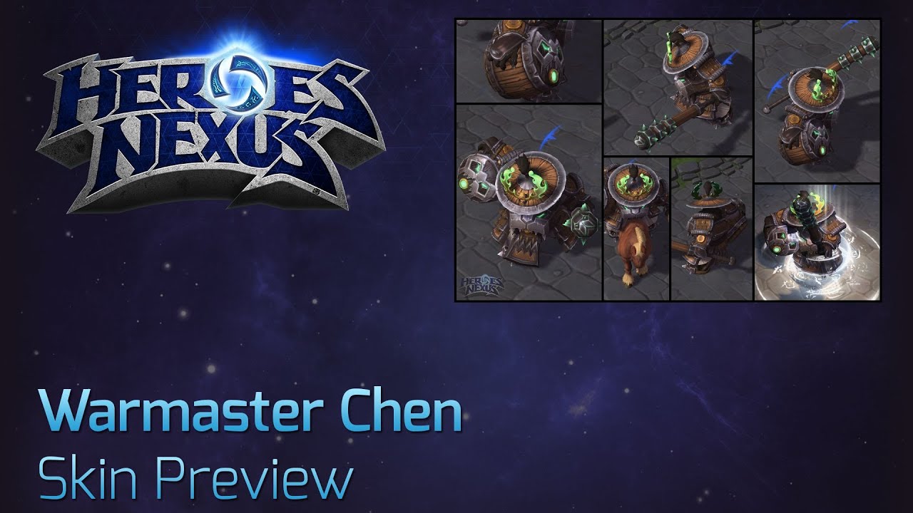 [Alpha] Heroes Skin Spotlight: Warmaster Chen - YouTube