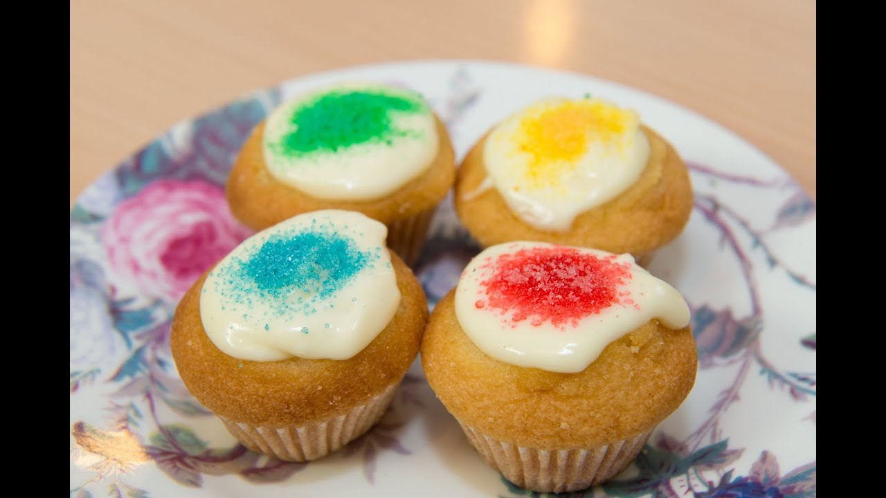 Glitter Comestible Para Cupcakes, Tartas y Galletas - YouTube
