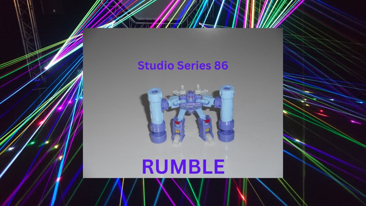 Transformers Studio Series 86 Rumble - YouTube
