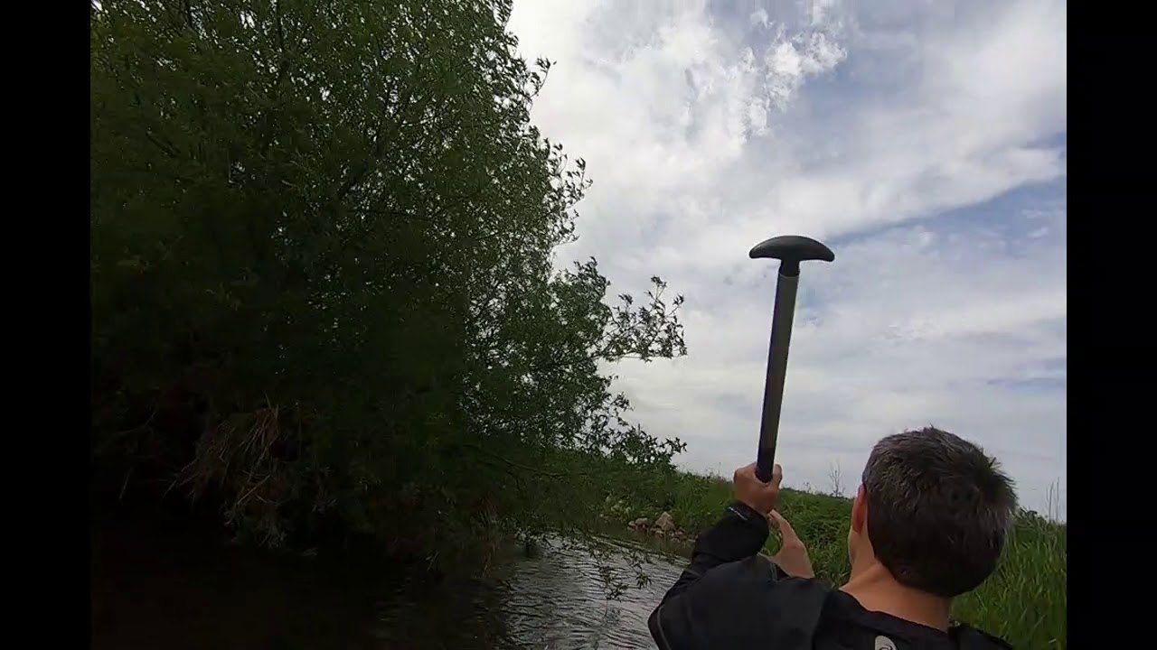 Mit dem Kanu auf der Treene - von Esperstoft nach Treia - YouTube