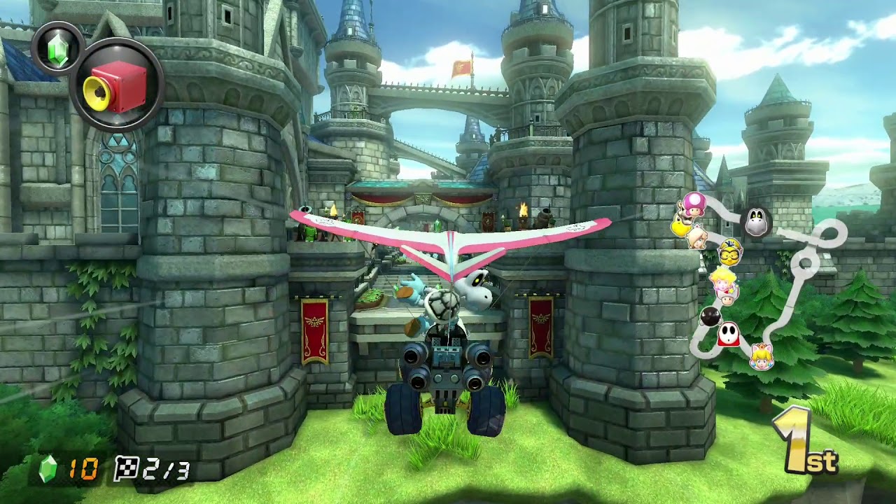 Mario Kart 8 Deluxe Nintendo Switch: Hyrule Circuit - YouTube