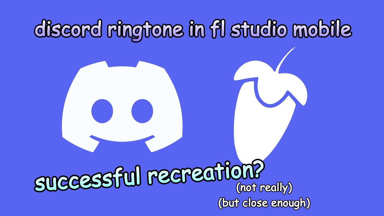 trying to remake the discord ringtone in FL studio mobile - YouTube
