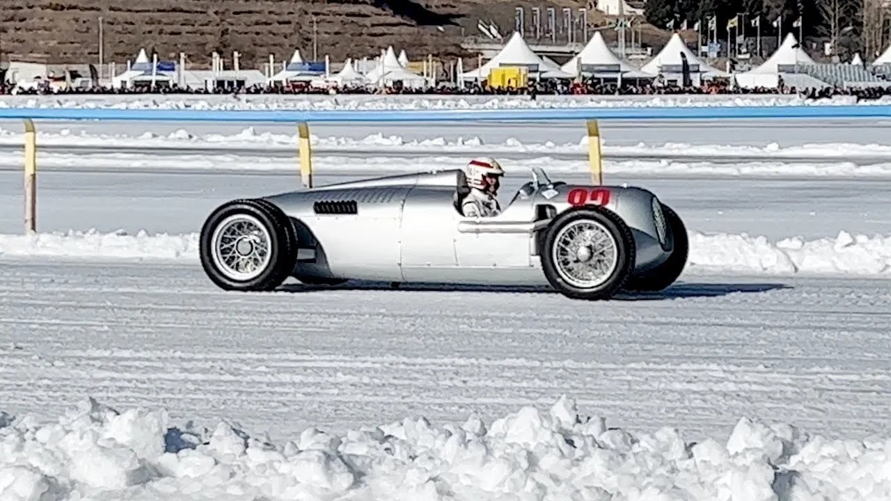 Classic Cars in St. Moritz ️ The ICE St. Moritz 2023 (4K, HDR, 60 fps ...