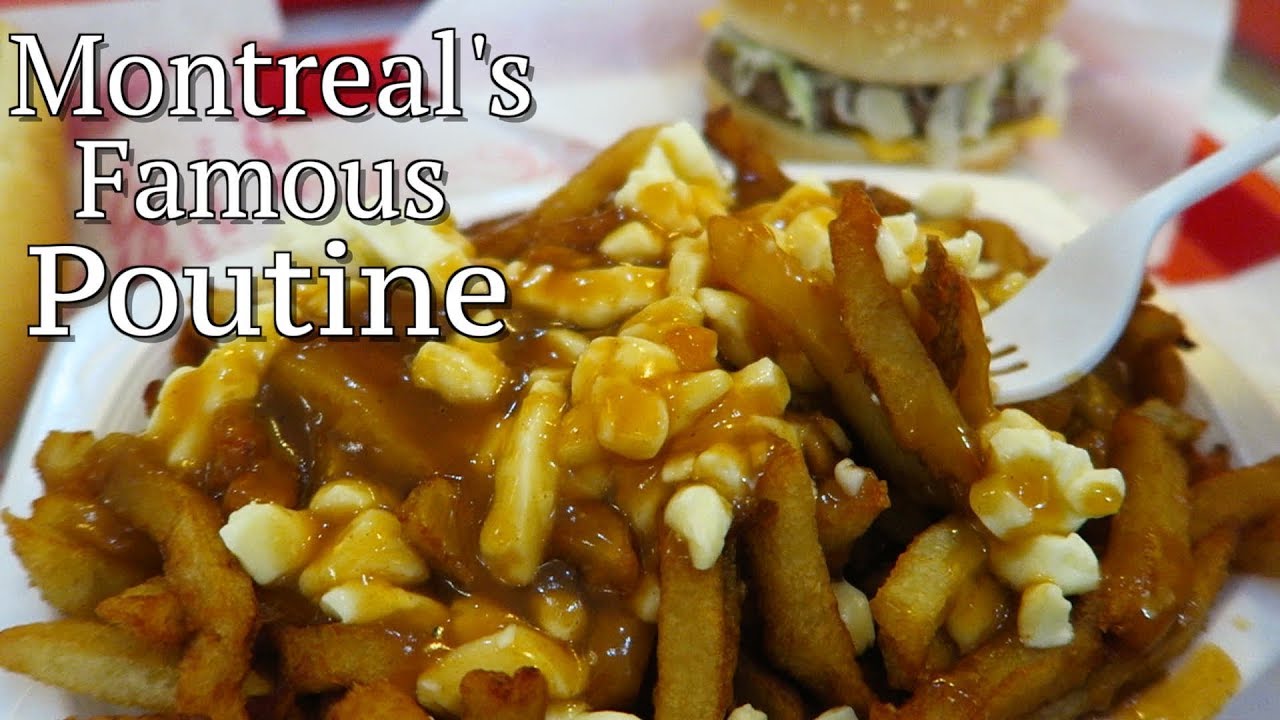 First POUTINE in MONTREAL - YouTube