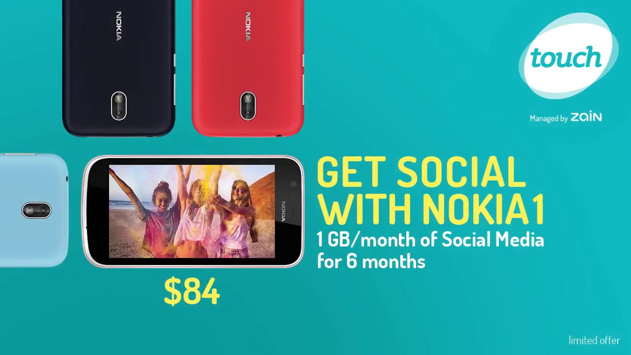 touch Nokia 1 - YouTube
