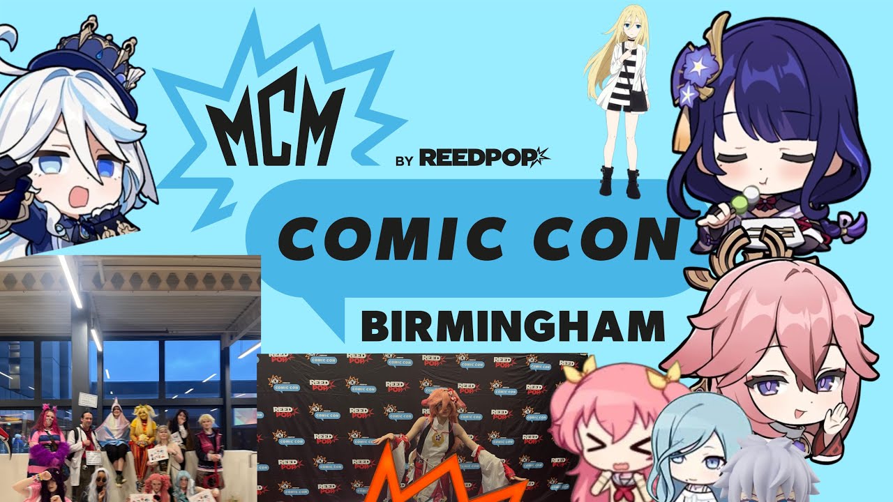 Mcm Birmingham comic con Day 2+3 vlog - YouTube