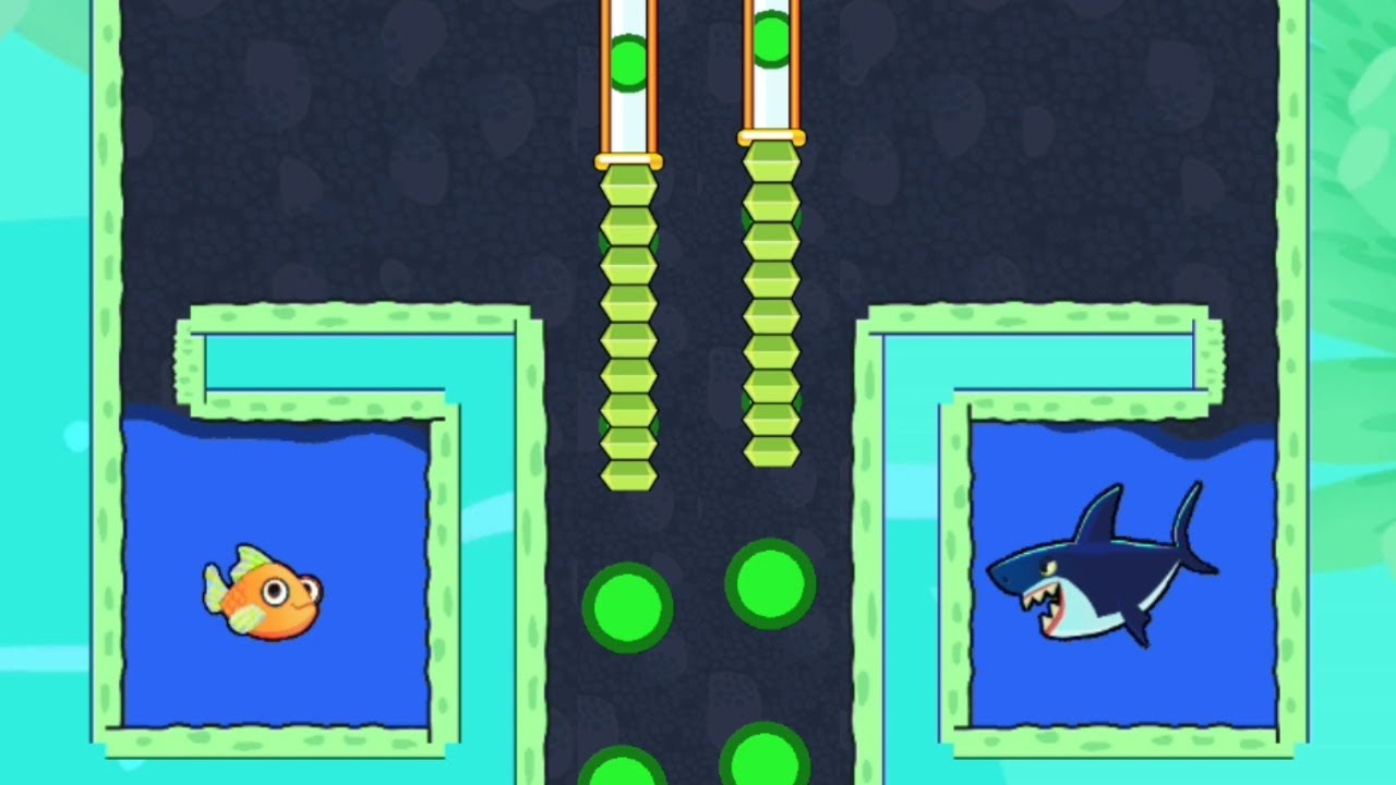 save the fish / pull the pin level android game save fish pull the pin puzzle game / mobile game ...