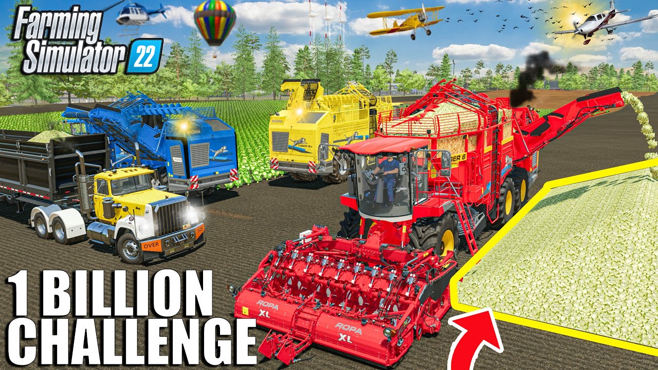 I Harvested 640.000l of CABBAGE and MADE MILLIONS💵 | 1 BILLION ...