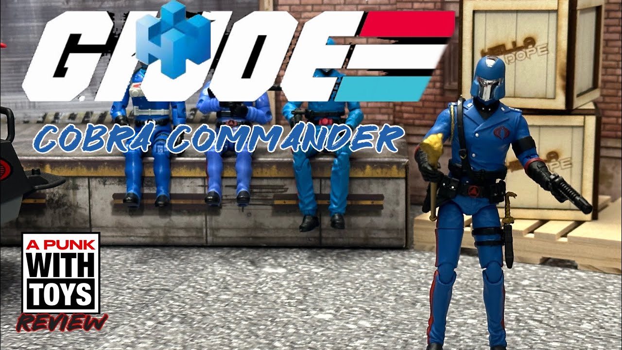 Hiya GI Joe Cobra Commander Review - YouTube