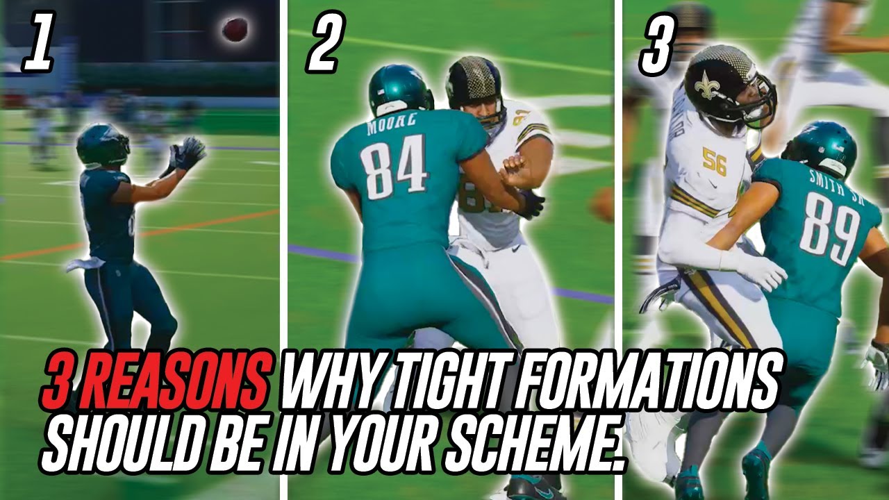 Three Reasons Tight Formations DOMINATE Madden 23. - YouTube