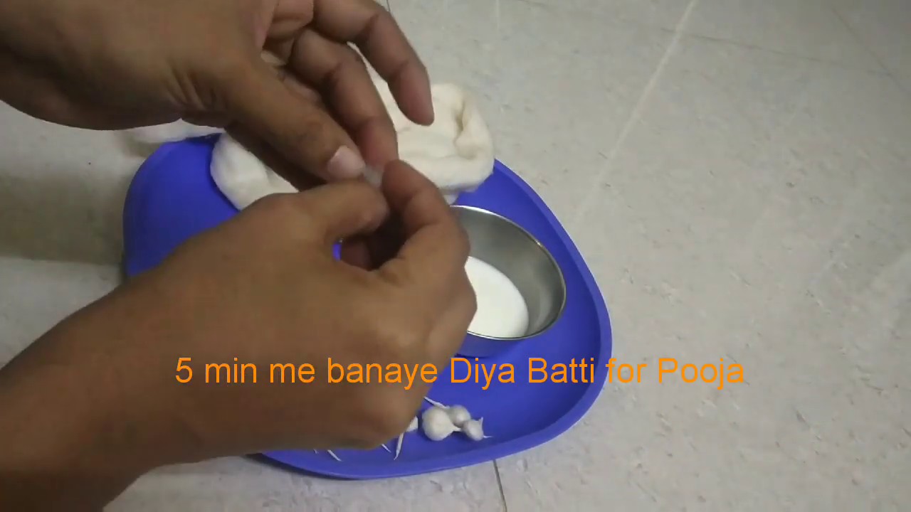 How To Make Diya Batti At Home Cotton Diya Batti s YouTube how-to-make-diya-batti-at-home-cotton-diya-batti-s-youtube