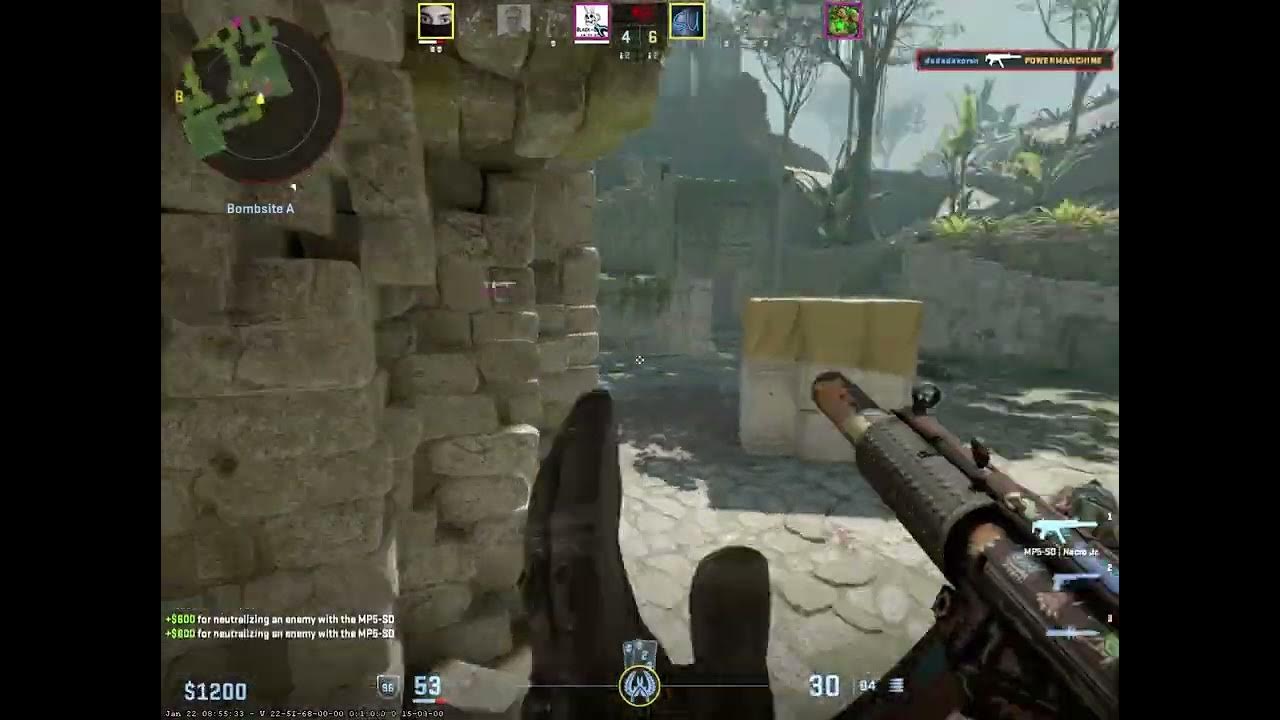 CS2 MASTER MP5-SD - YouTube