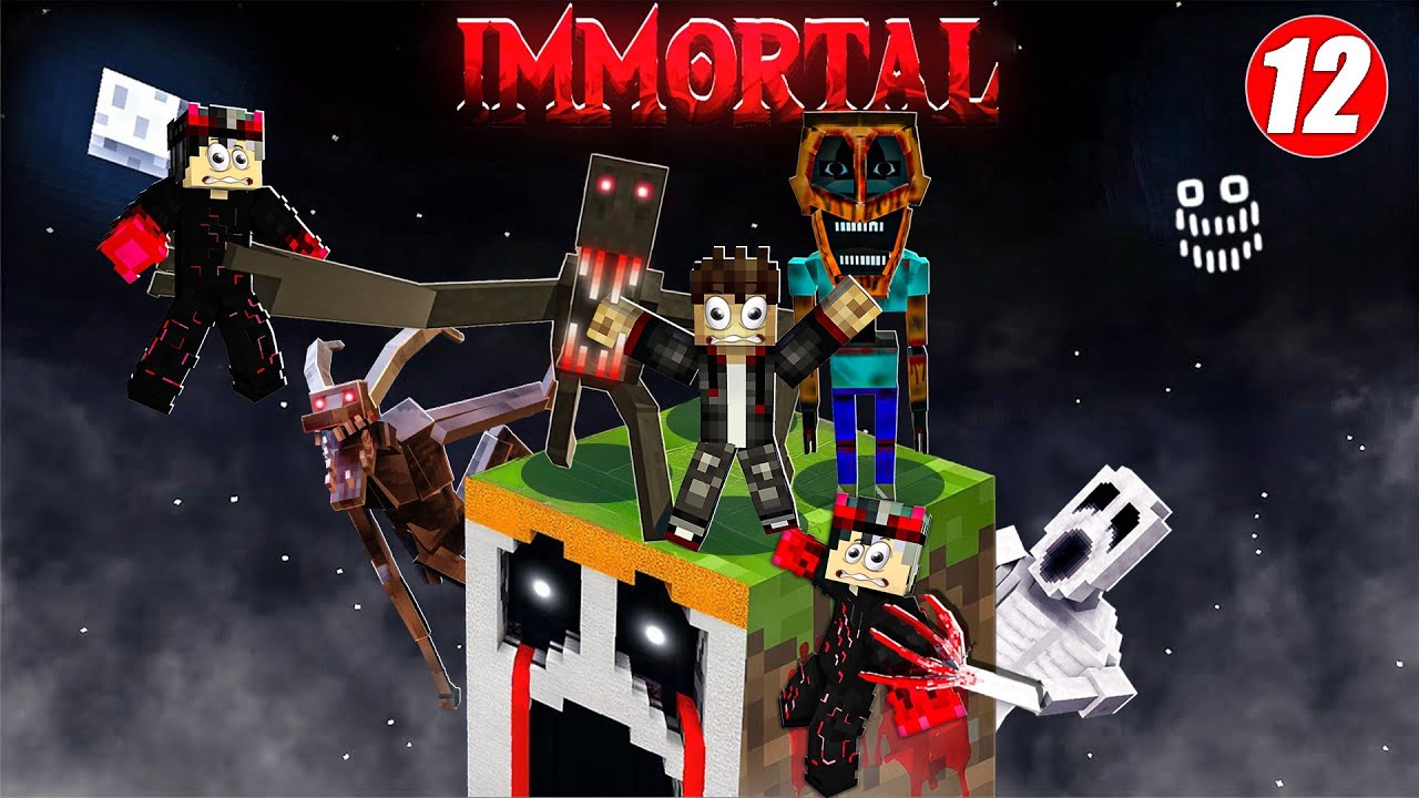 SURVIVED Minecraft's MOST TERRIFYING Horror Mods FROM THE FOG for 100 ...