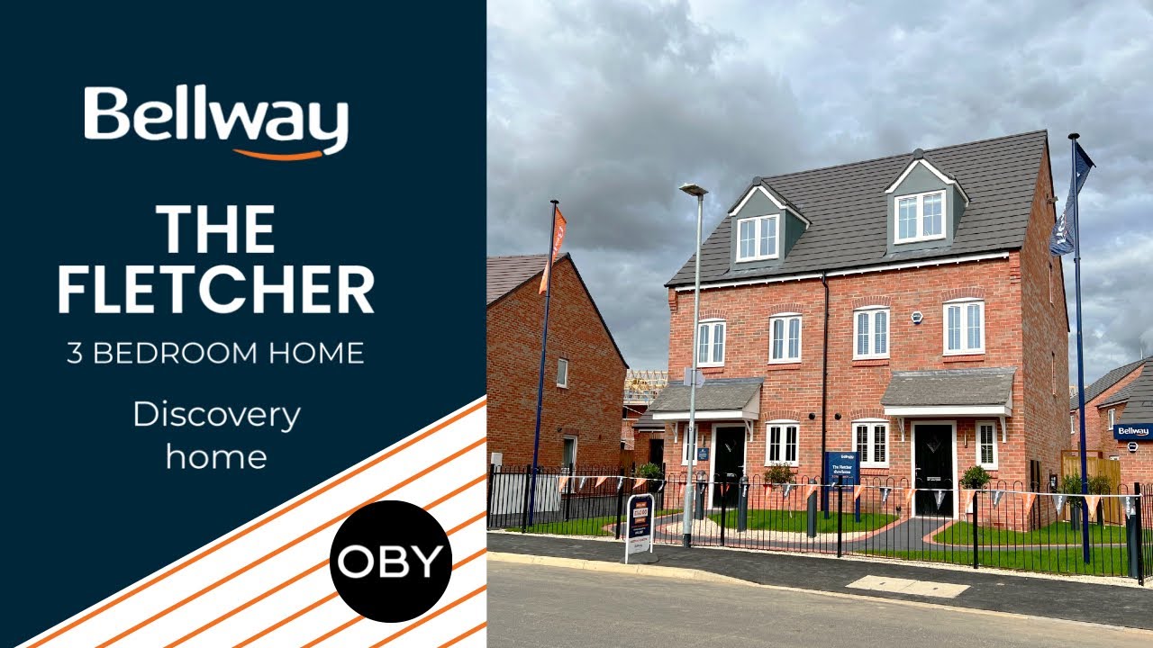 The Fletcher a 3 bedroom house By bellway homes 💡Discovery home💡 ...