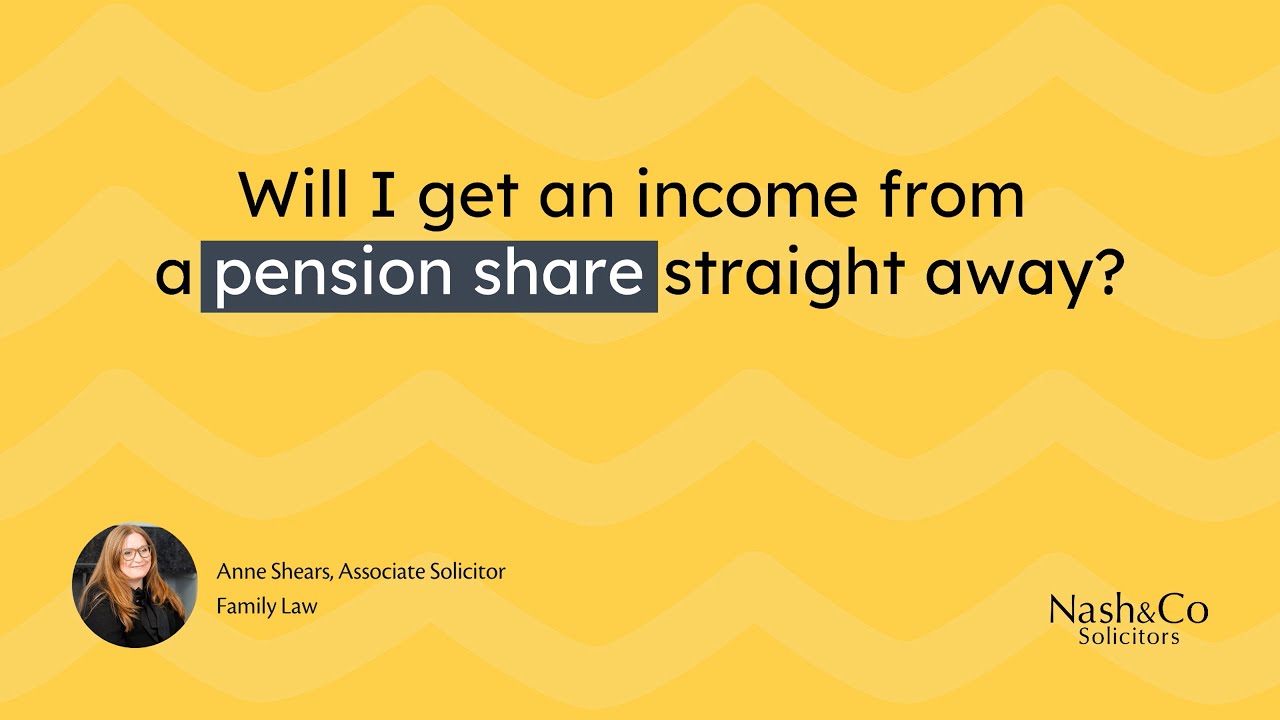 Will I Get An Income From A Pension Share Straight Away Finance will-i-get-an-income-from-a-pension-share-straight-away-finance