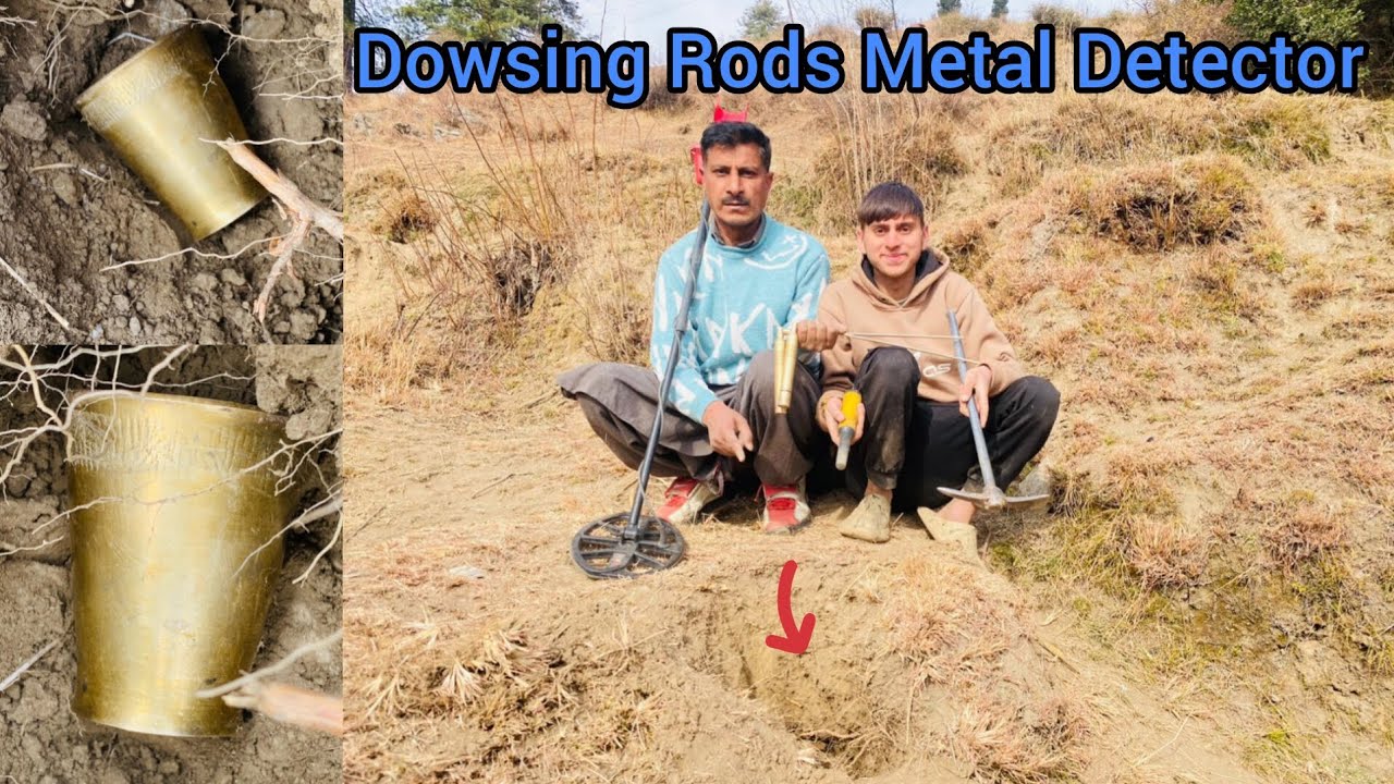 Dowsing Rods Metal Detector | Gold Detector Machine | Using Dowsing ...