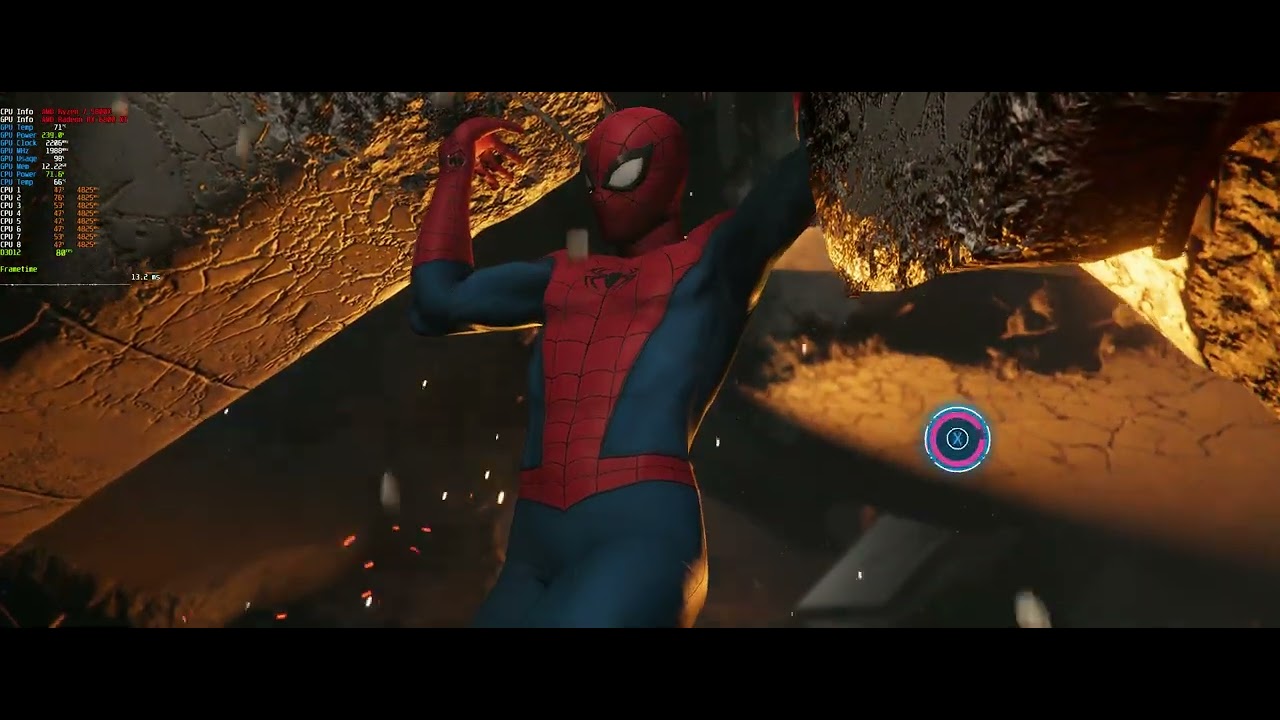 Marvel’s Spider Man Remastered Very High Preset + Ray tracing High ...