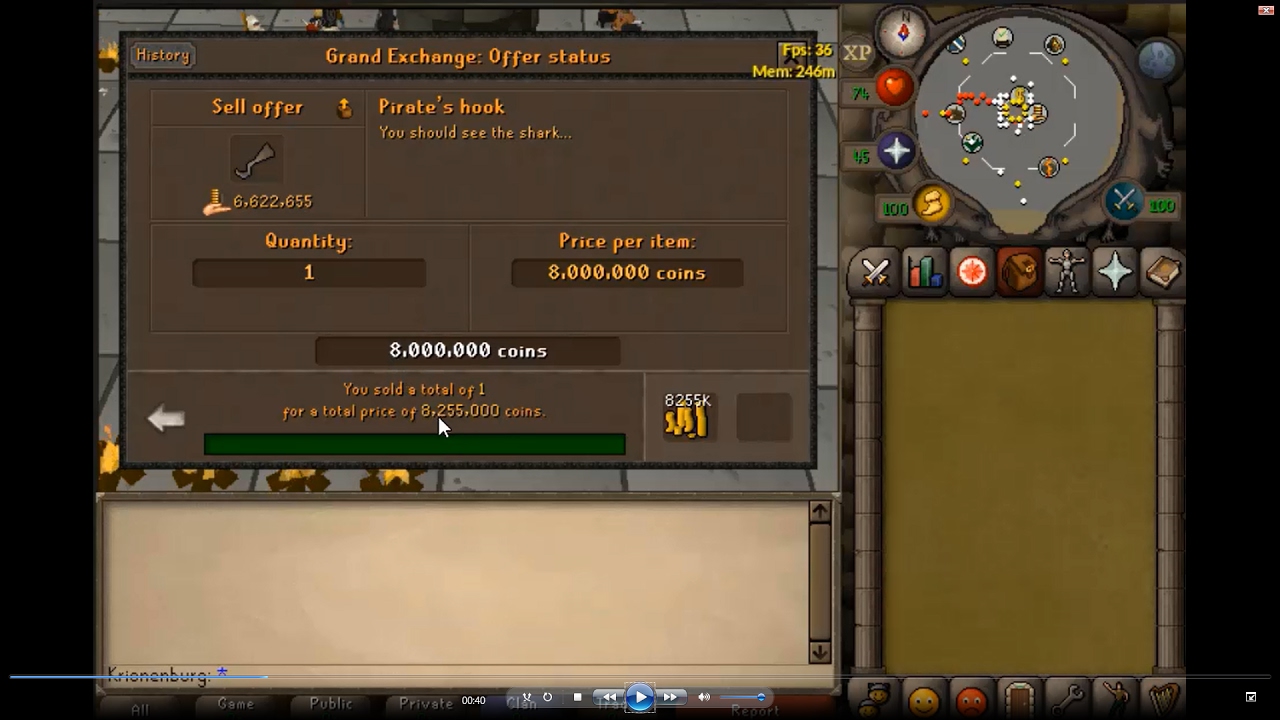 OsRs Krionenburg, Pirate's Hook - YouTube