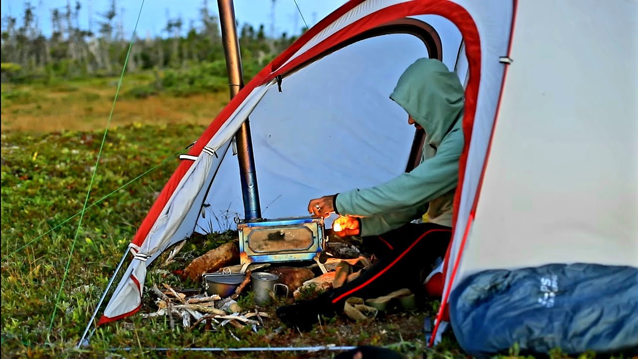 Hot Tent Camping Youtube